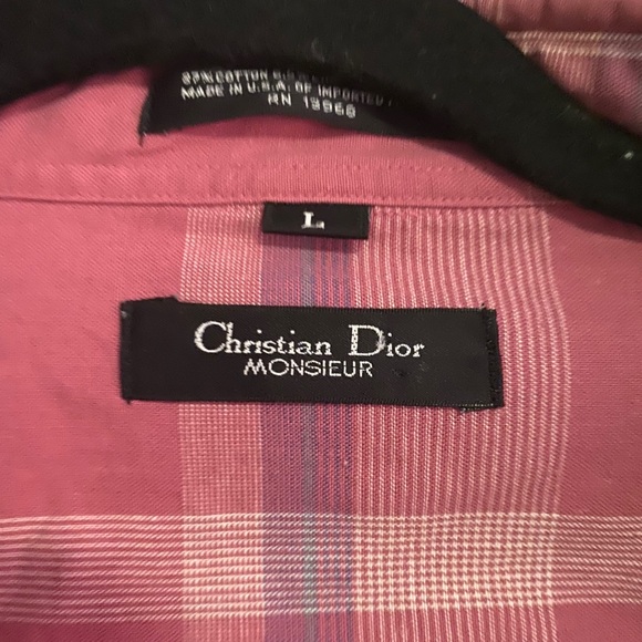 Dior | Tops | Vintage Dior Flannel | Poshmark